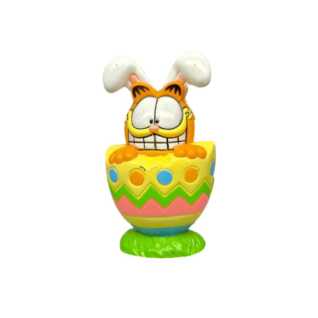 Vintage Easter Egg Plastic Garfield Cartoon Character Bunny Rabbit ...
