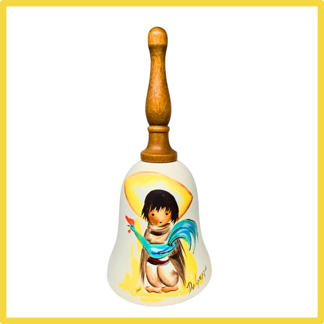 Ted Degrazia Native American 5" Pottery Bell - Etsy