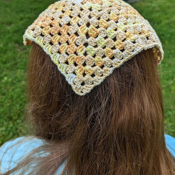 Crochet Bandana - Etsy