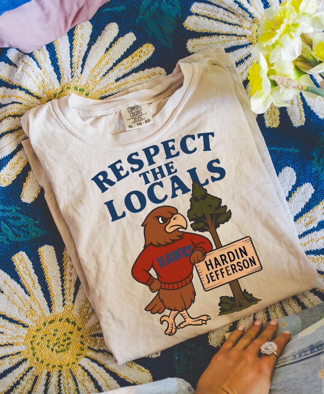 Respect the Locals Mascot Tee – Comfort Colors Unisex Graphic Shirt - Etsy