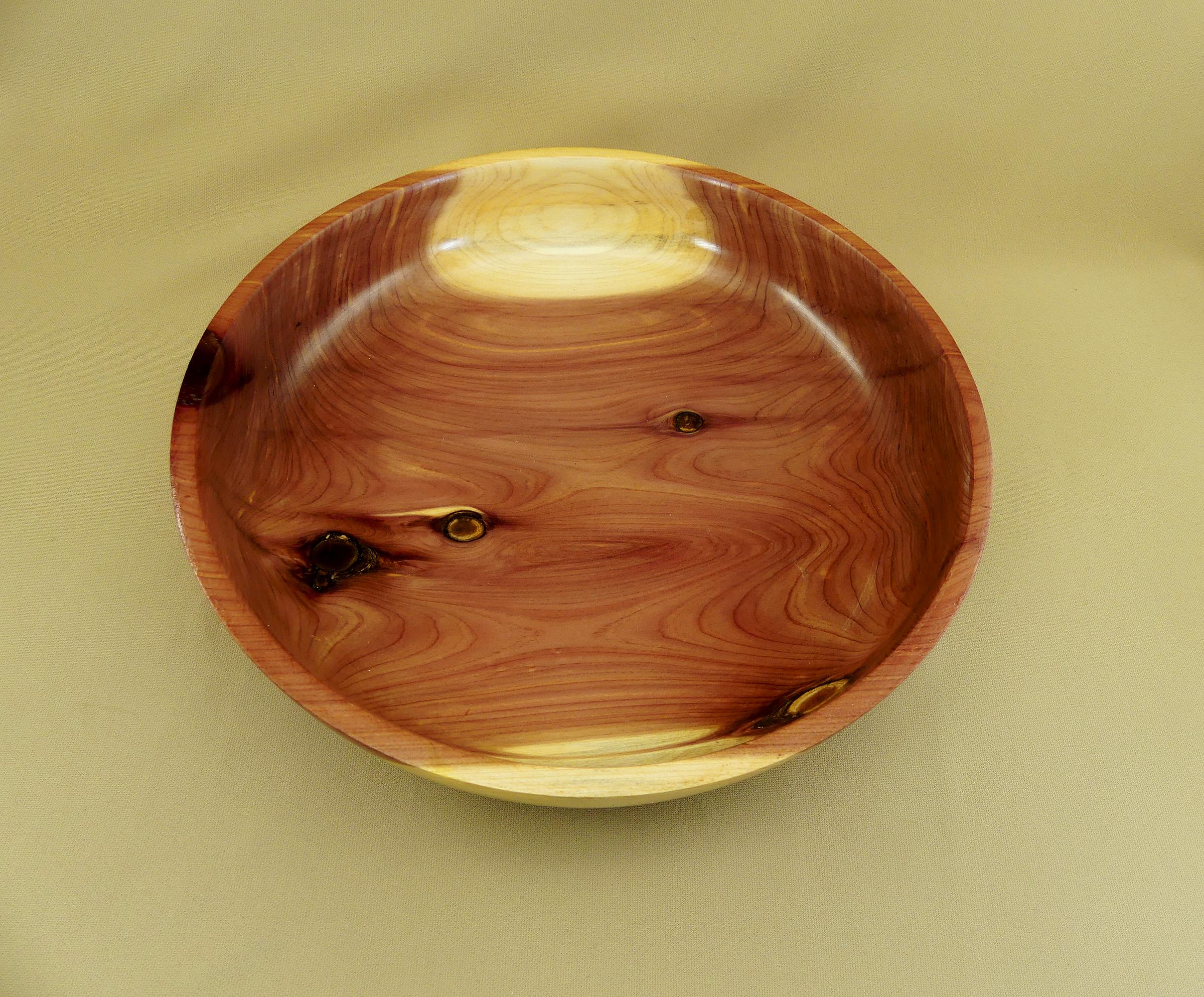 10" Cedar Wood Bowl - Etsy