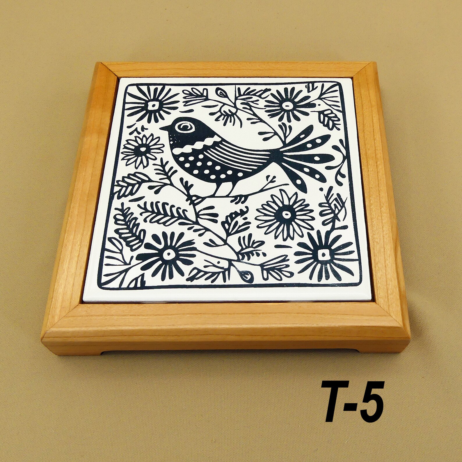 Assorted Tile & Wood Decorative Trivets - Etsy