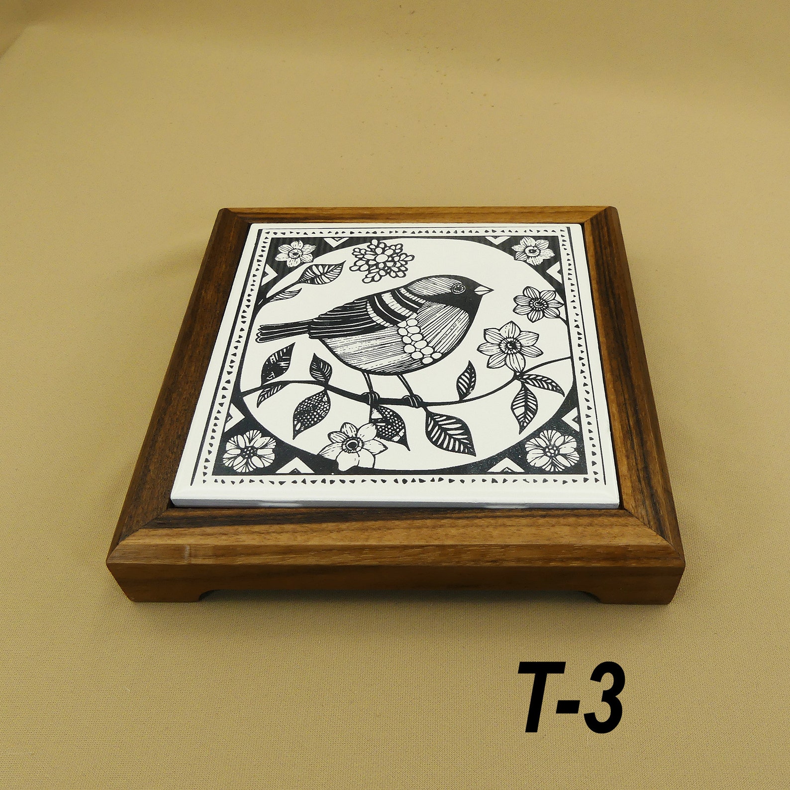 Assorted Tile & Wood Decorative Trivets - Etsy