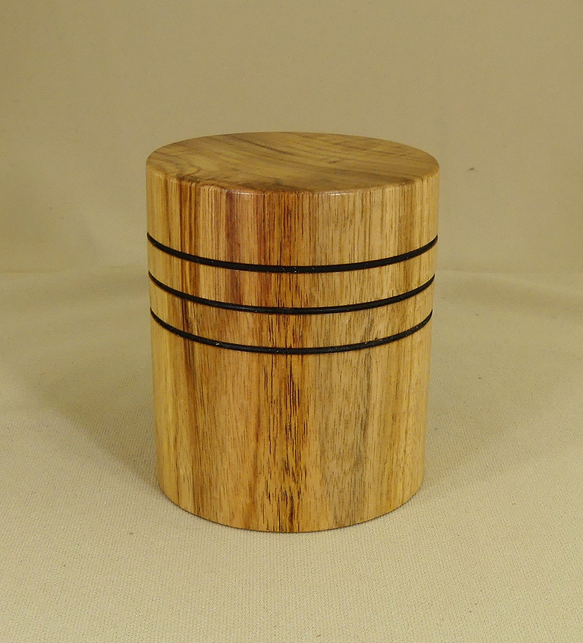 Canary Wood Box With a Threaded Lid - Etsy