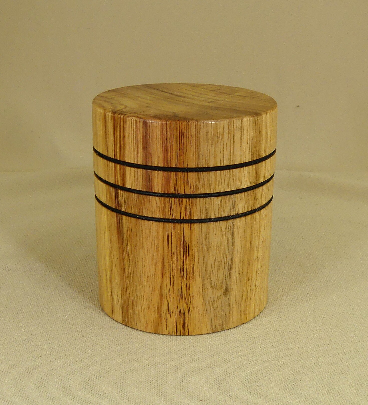 Canary Wood Box With a Threaded Lid - Etsy