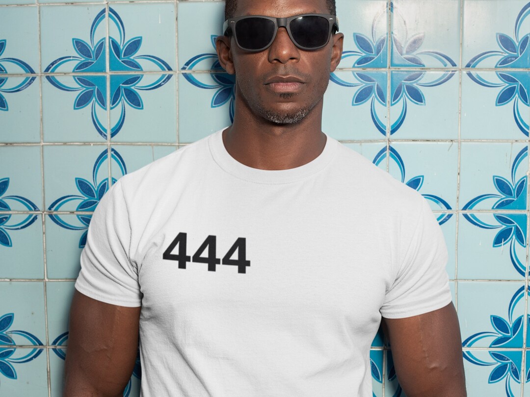 444 T-shirt Synchronicity Collection Angel Numbers - Unisex Jersey ...