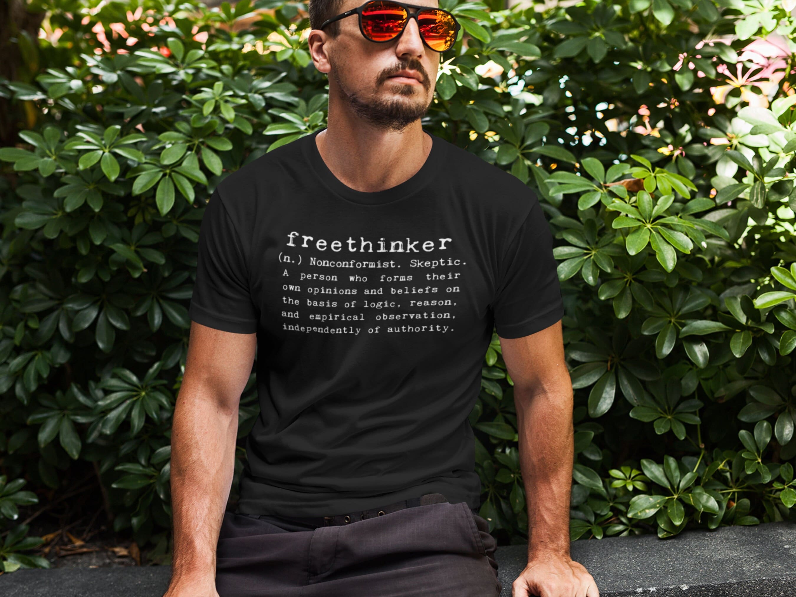 Freethinker Definition T Shirt, Counter Culture, Free Spirit, Non ...