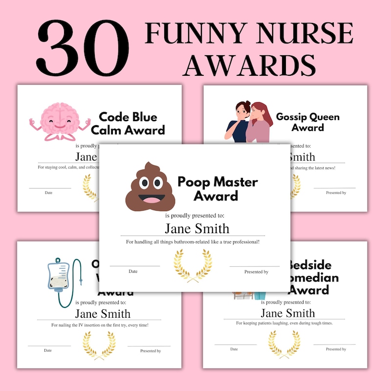 Nursing Awards Funny - Etsy