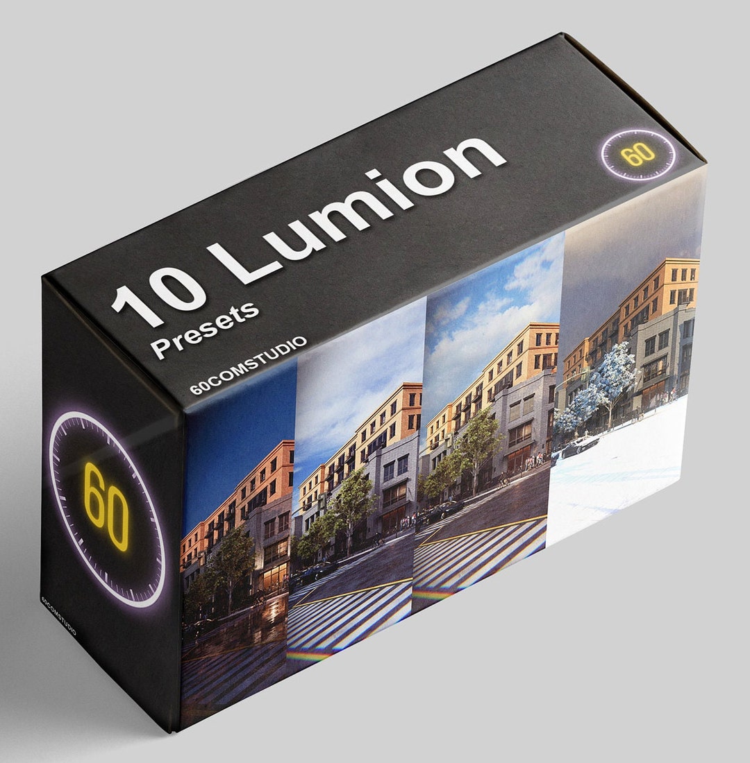 Architectural Lumion Preset, Lumion Preset, Lumion - Etsy