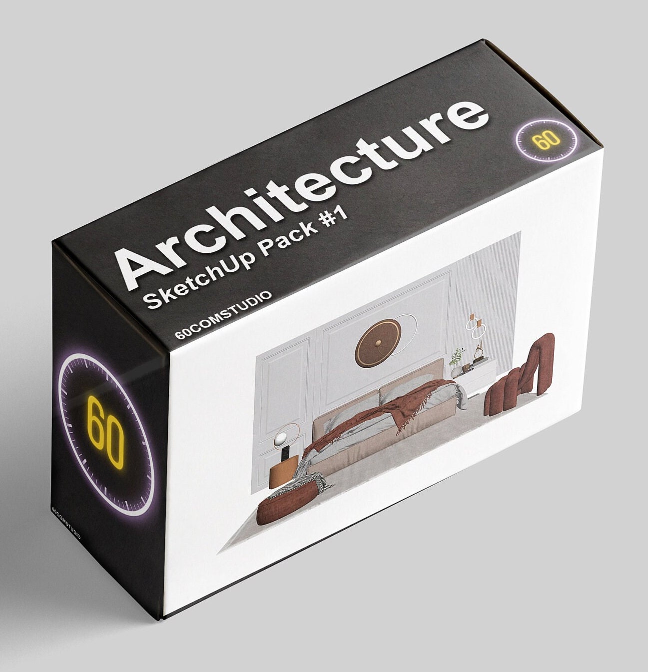Architectural Sketchup Pack, Architecture Sketchup, Sketchup, Digital ...