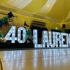 4ft Led Numbers - Etsy UK