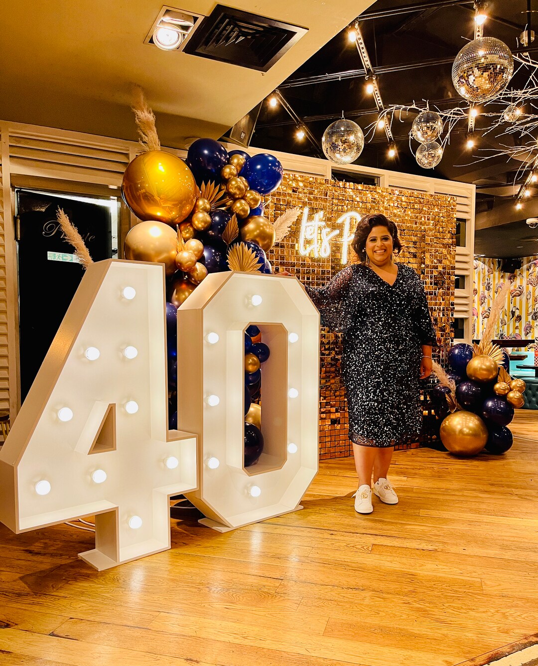 4ft Light up Numbers - Etsy UK