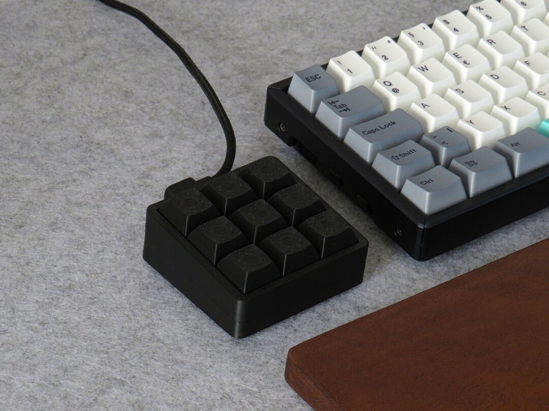 9-key Mechanical Macropad Qmk/vial easily Programmable via GUI USB C - Etsy