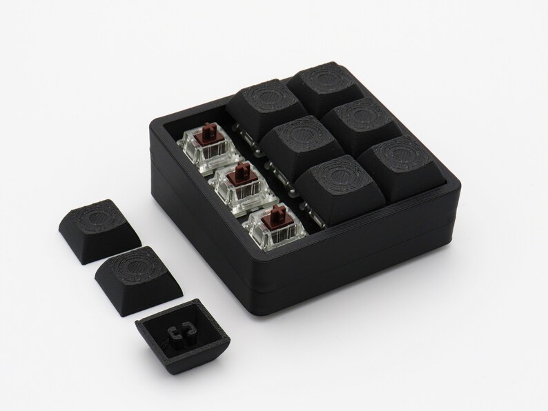 9-key Mechanical Macropad Qmk/vial easily Programmable via GUI USB C - Etsy