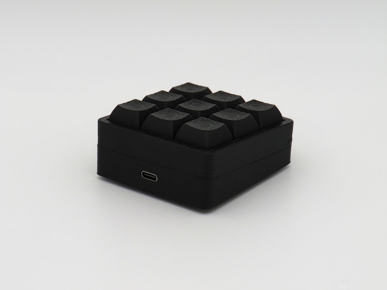 9-key Mechanical Macropad Qmk/vial easily Programmable via GUI USB C - Etsy