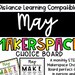 May | Spring Makerspace STEM Choice Board Challenge Activities - Etsy