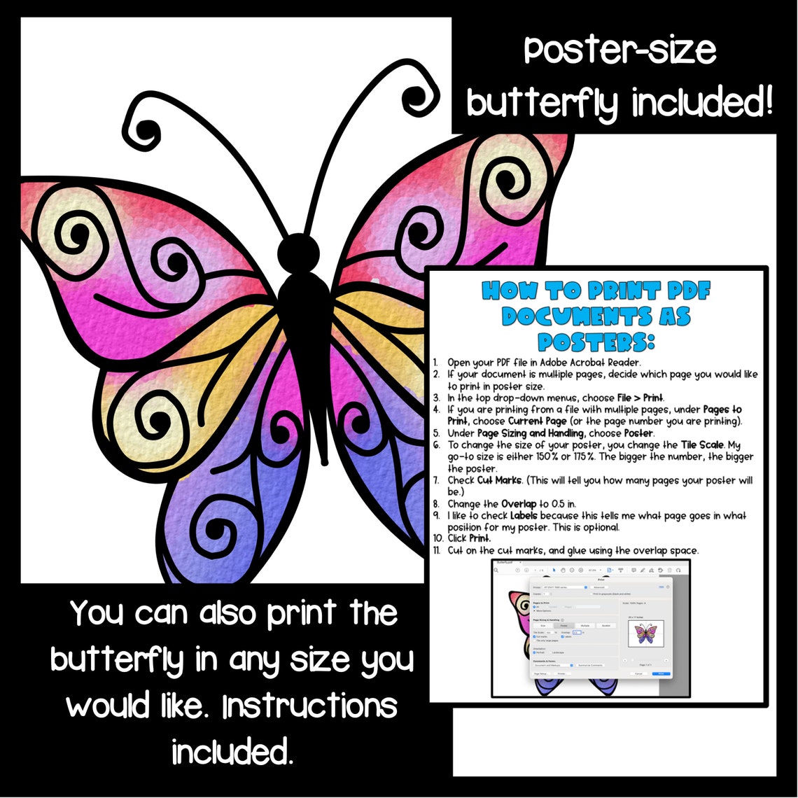 Spring Reading Library Bulletin Board Kit With Writing Response Craft ...