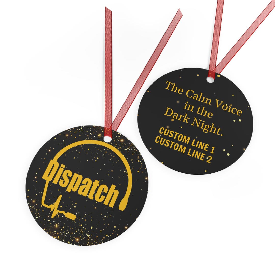 The Calm Voice in the Dark Night Dispatcher Ornament, Dispatcher ...