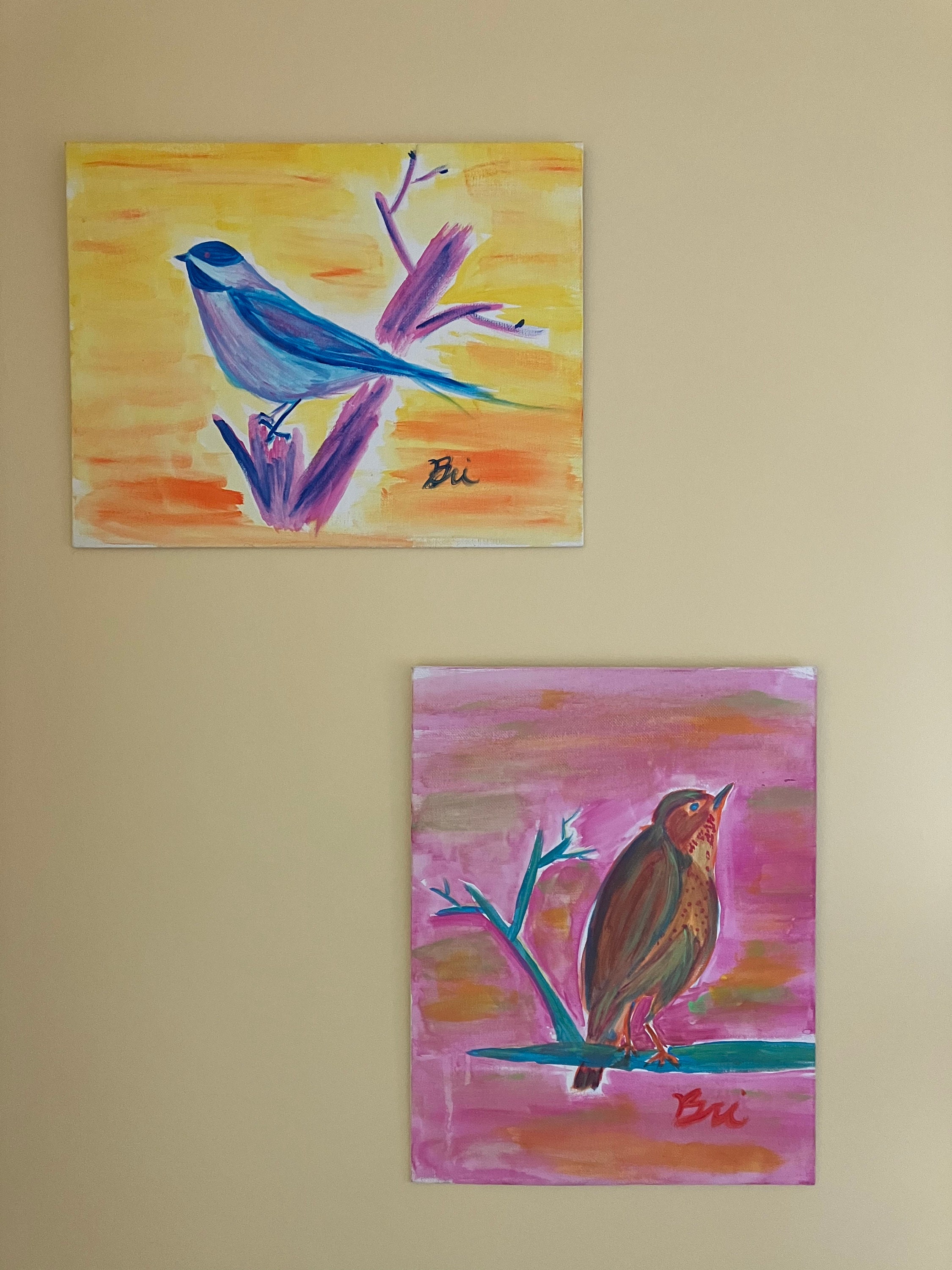 Virginia Nut Hatch and Virginia Thrush - Etsy