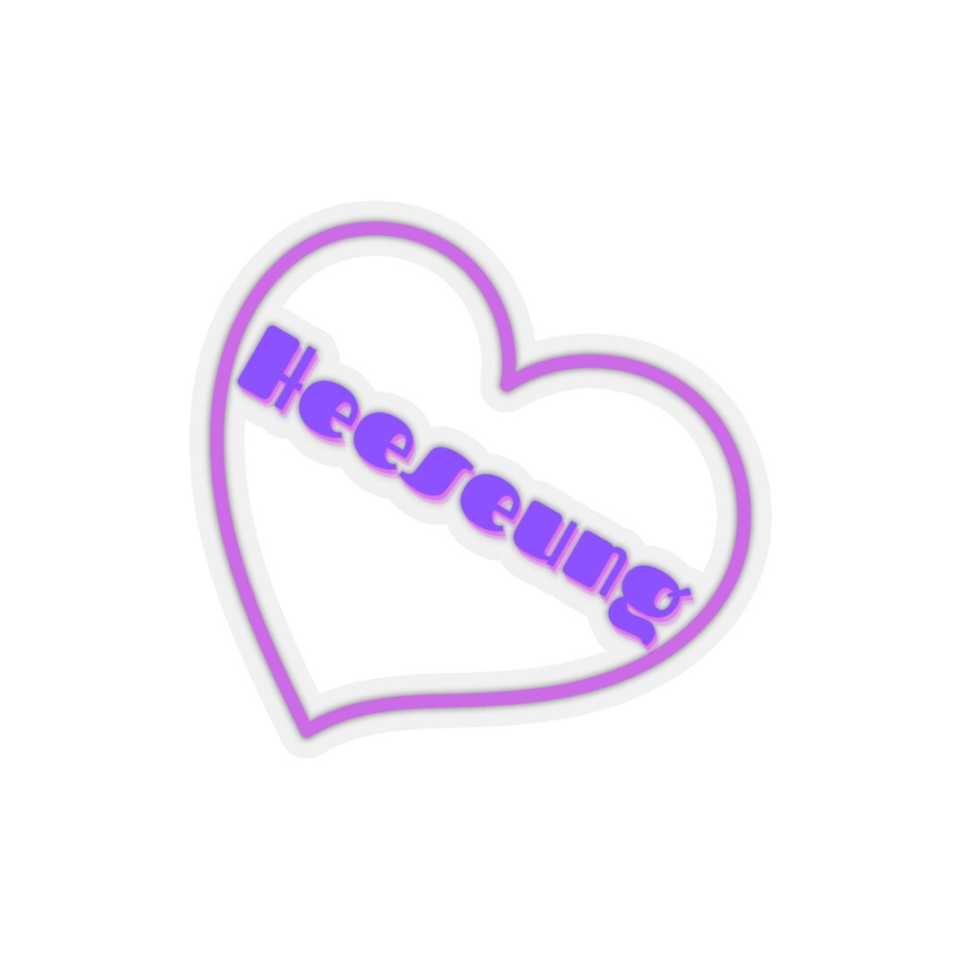 Enhypen Heeseung Light Stick Stickers - Etsy