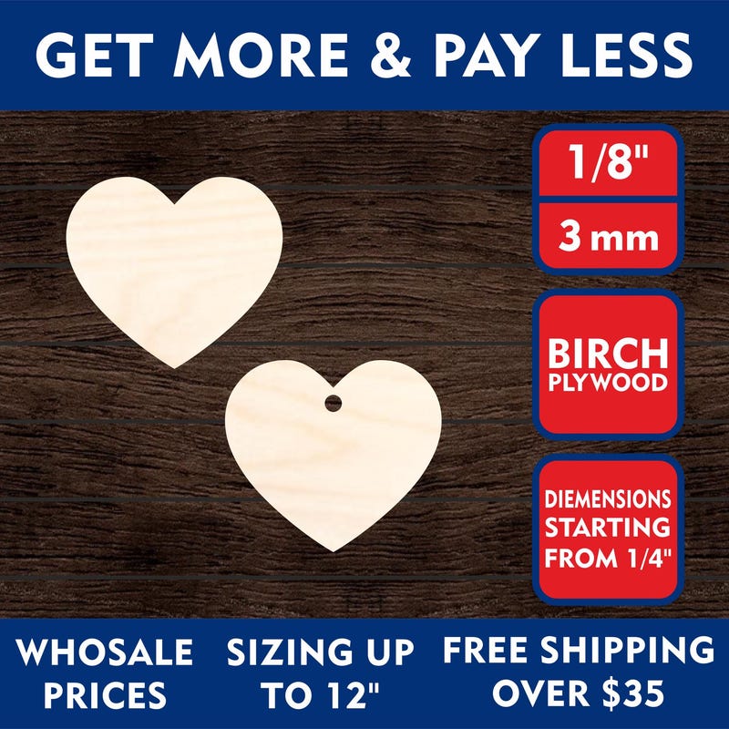 1/2 Inch Hearts Bulk - Etsy Canada