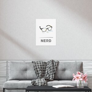 Nerd: Wall Art Print Poster (5 of 5 Set) - Etsy