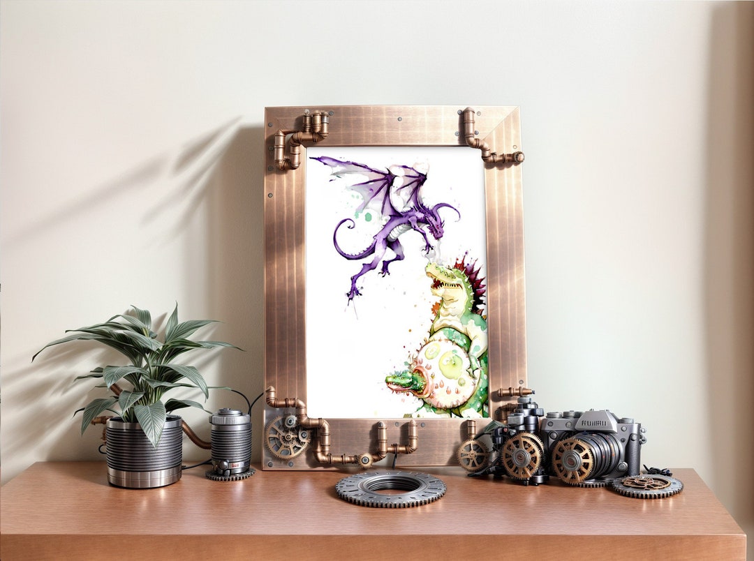 Kraid and Ridley: Wall Art Print Poster - Etsy