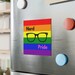 Nerd Pride: Square Magnet Indoor/outdoor - Etsy
