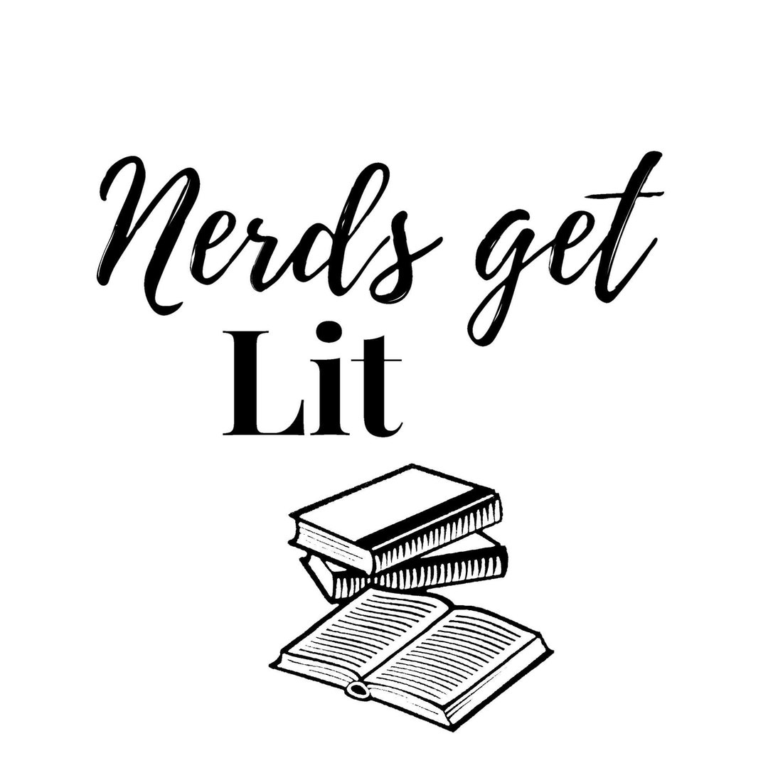 Nerds Get Lit: Digital SVG File, You Print Any Size - Etsy