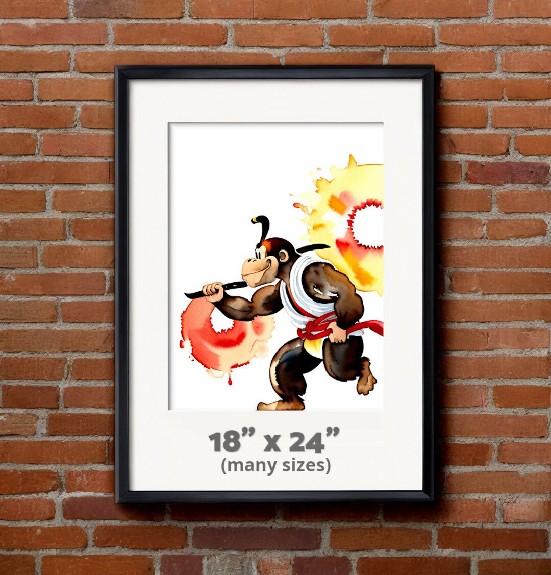 Street Donk Fighter: Wall Art Print Poster - Etsy