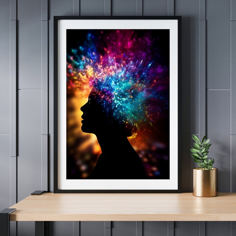 Power of the Mind Digital Download Print, Mental Health, Psychology ...