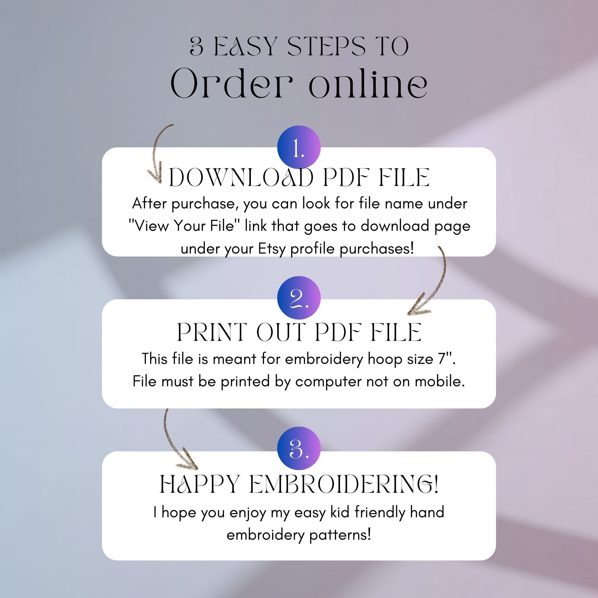 Alphabet, Letter Hand Embroidery Pattern, Beginner Embroidery, DIY ...