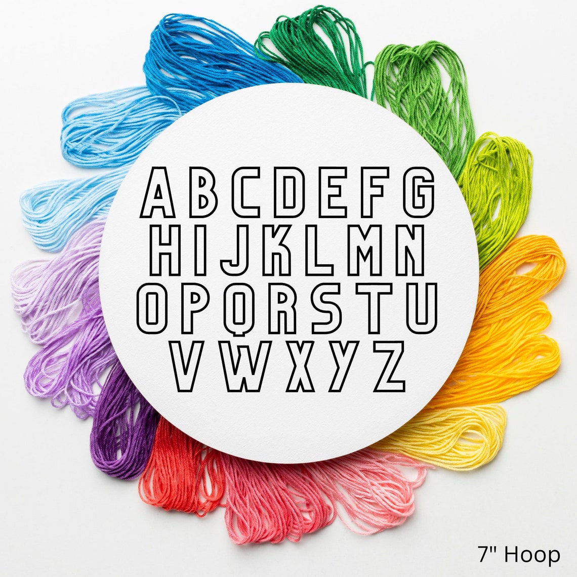Alphabet, Letter Hand Embroidery Pattern, Beginner Embroidery, DIY ...