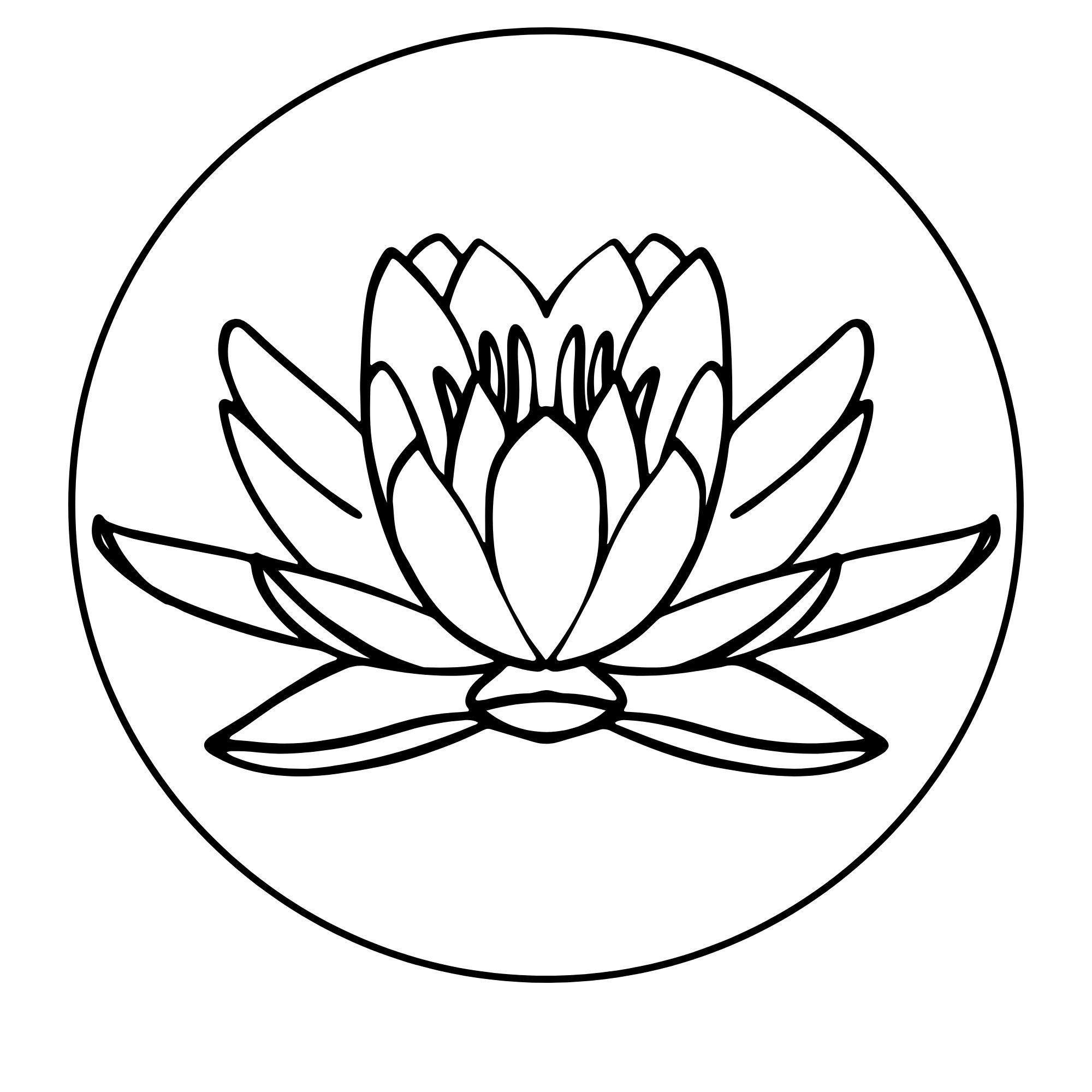 Lotus Flower Hand Embroidery Pattern: Beginner DIY (PDF Digital ...