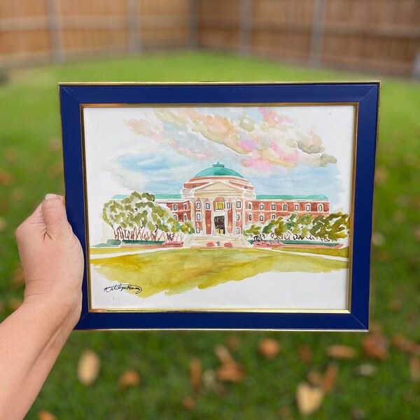 Smu College Prints - Etsy