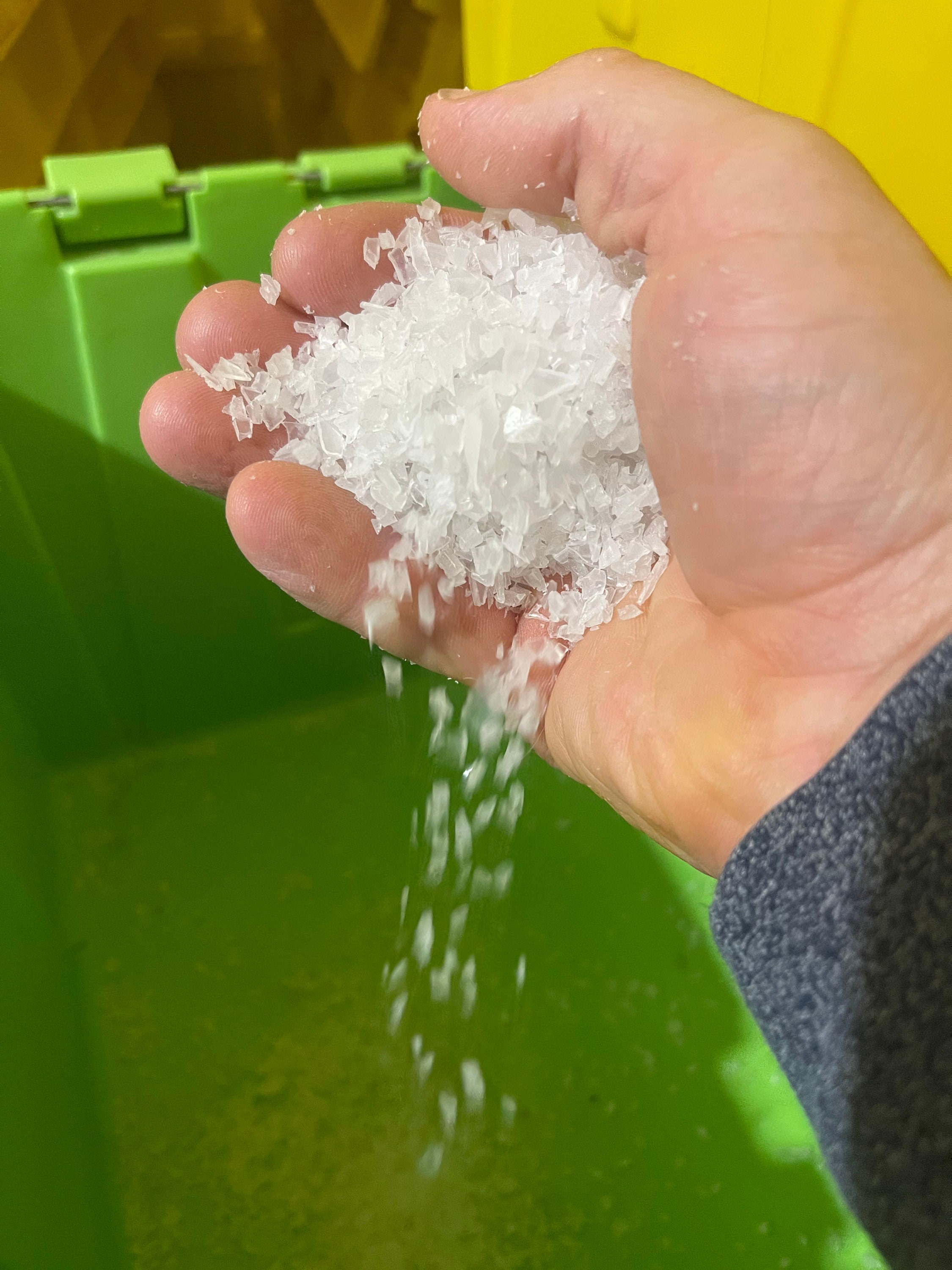 Polypropylene Thermoplastic Pellets Pure Natural 100% Recycled ...