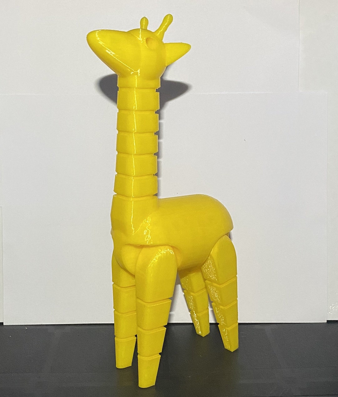 3D Printed Articulated Giraffe Figurine Fun and Detailed Model - Etsy