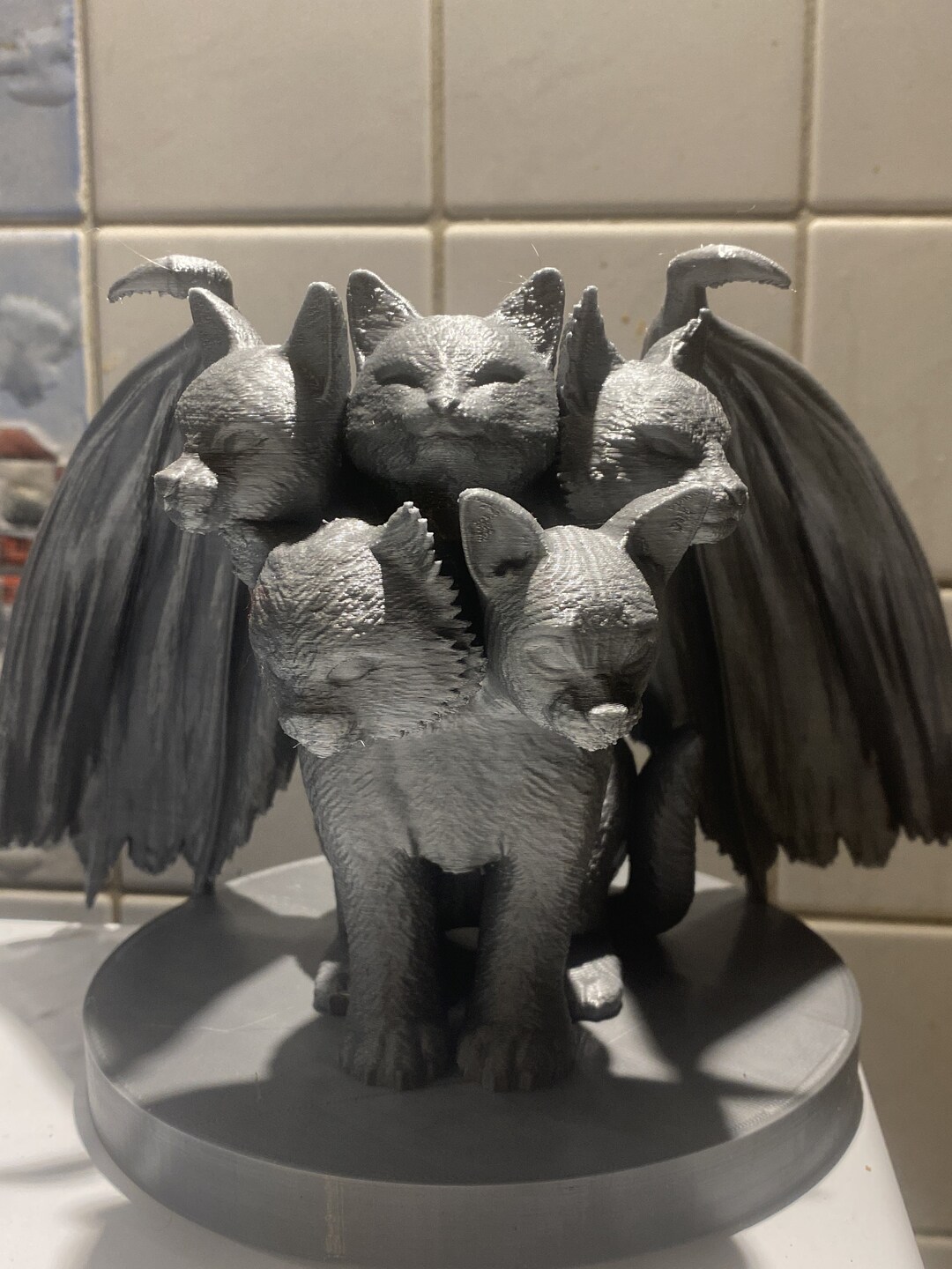 Fantasy Figurine Cat Heads - Etsy