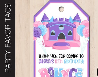 Printable SLIME Party Favor Tags | Party Gift Tag | Goodie Bag Tag ...