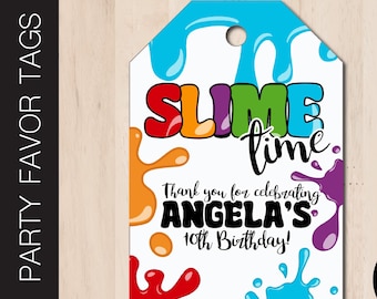 Printable GROWING Party Favor Tags | Party Gift Tag | Goodie Bag Tag ...