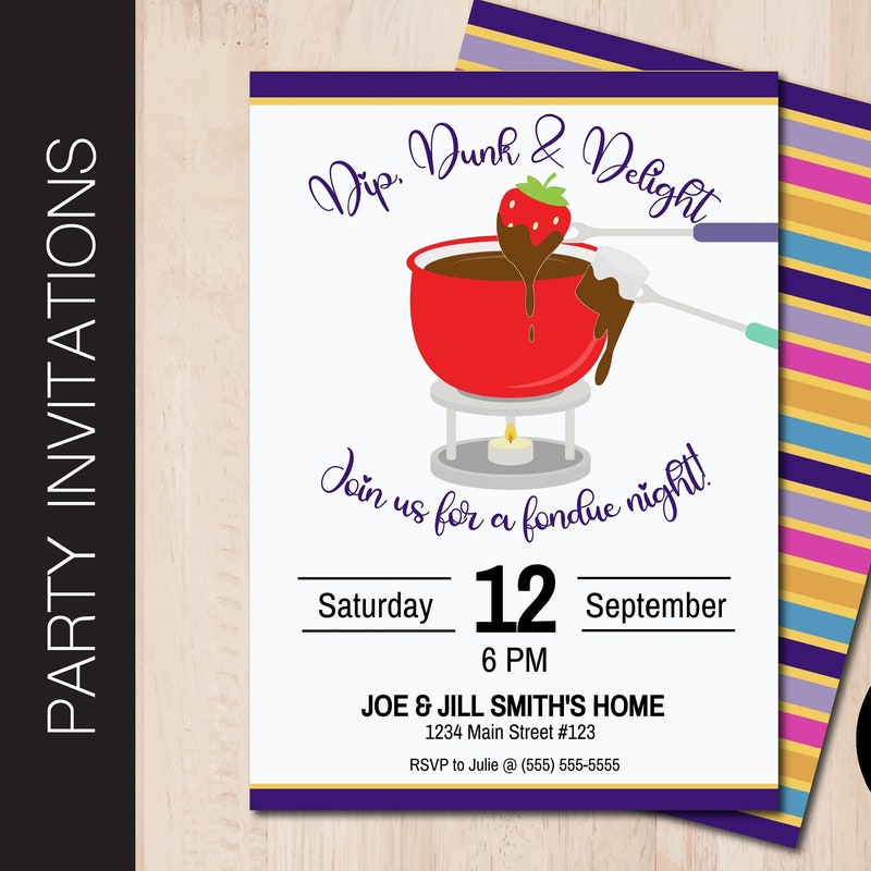 Fondue Party - Etsy