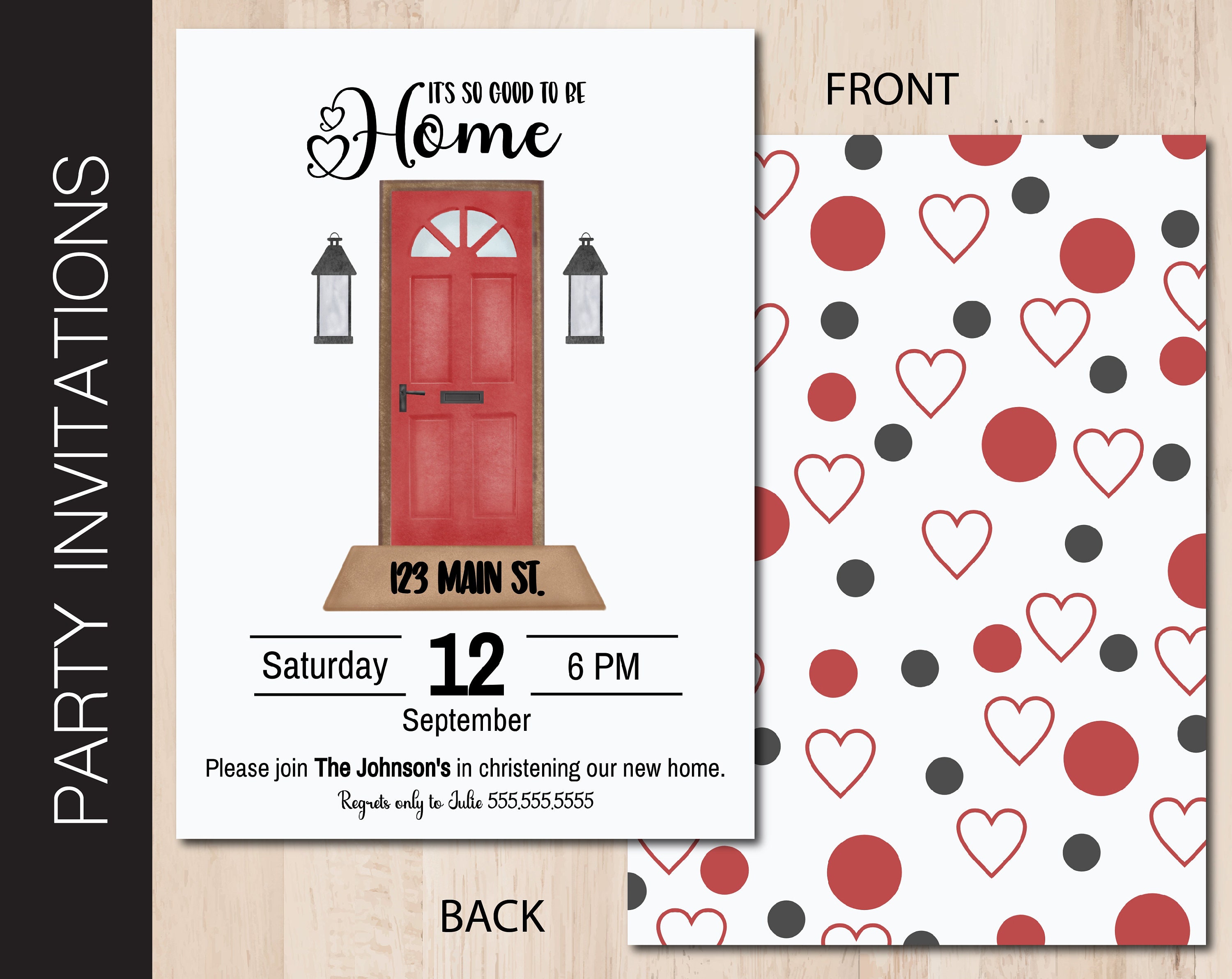 Editable HOUSEWARMING Party Invitation | House Party | Welcome Party ...