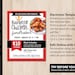 Editable BBQ Chicken Fundraiser Flyer | Custom Barbecue Chicken ...