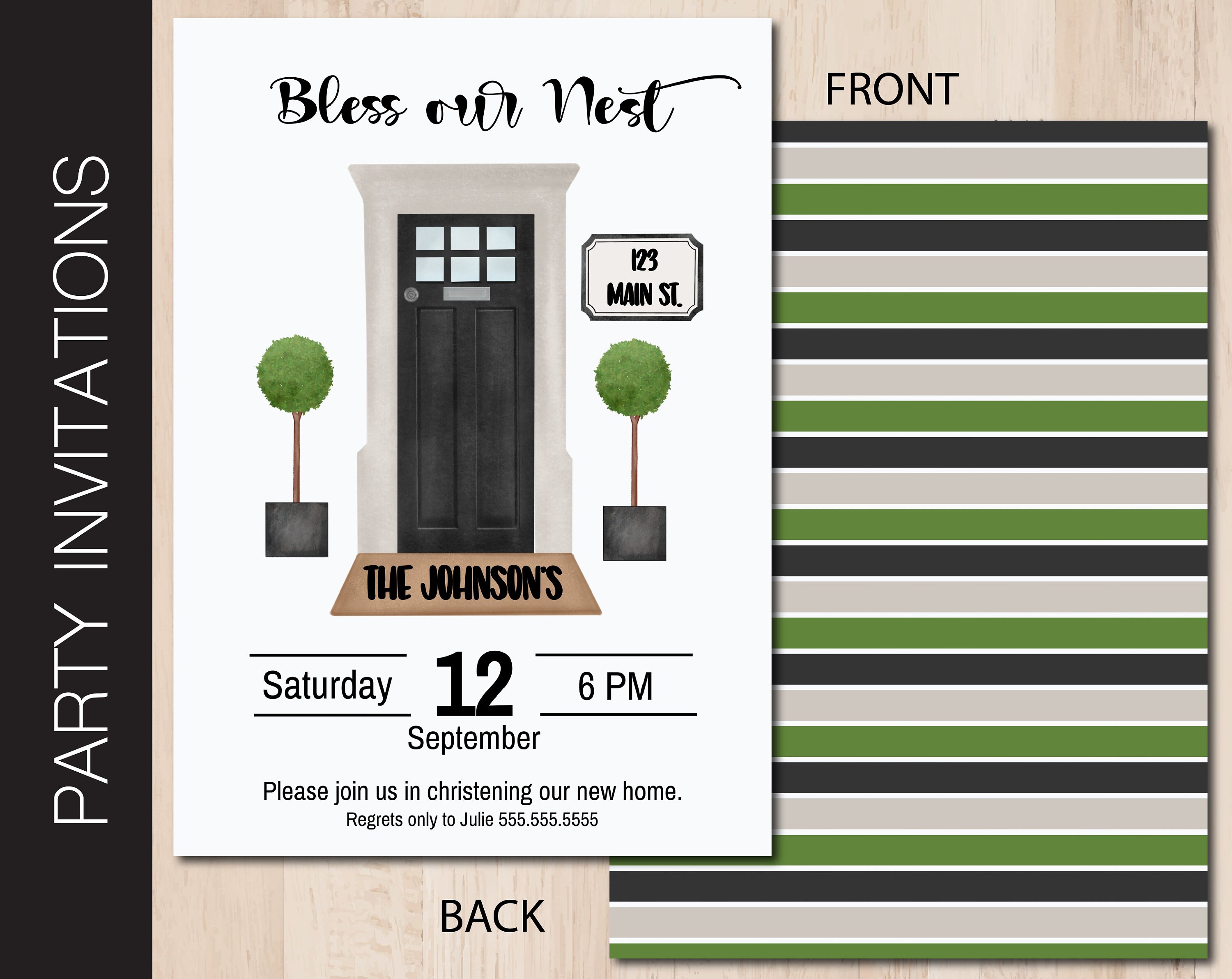 Editable HOUSEWARMING Party Invitation | House Party | Welcome Party ...