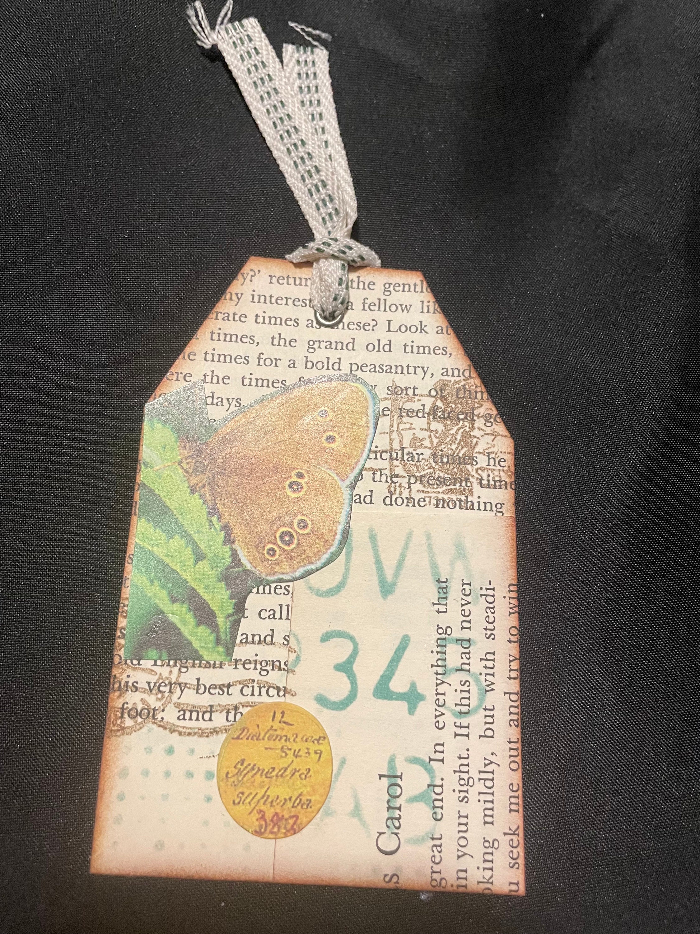 Small Handmade Junk Journal Tags: Set 1, Ephemera - Etsy