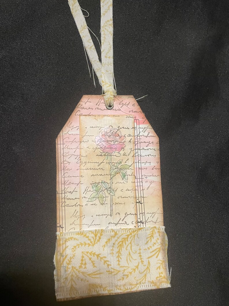 Small Handmade Junk Journal Tags: Set 1, Ephemera - Etsy