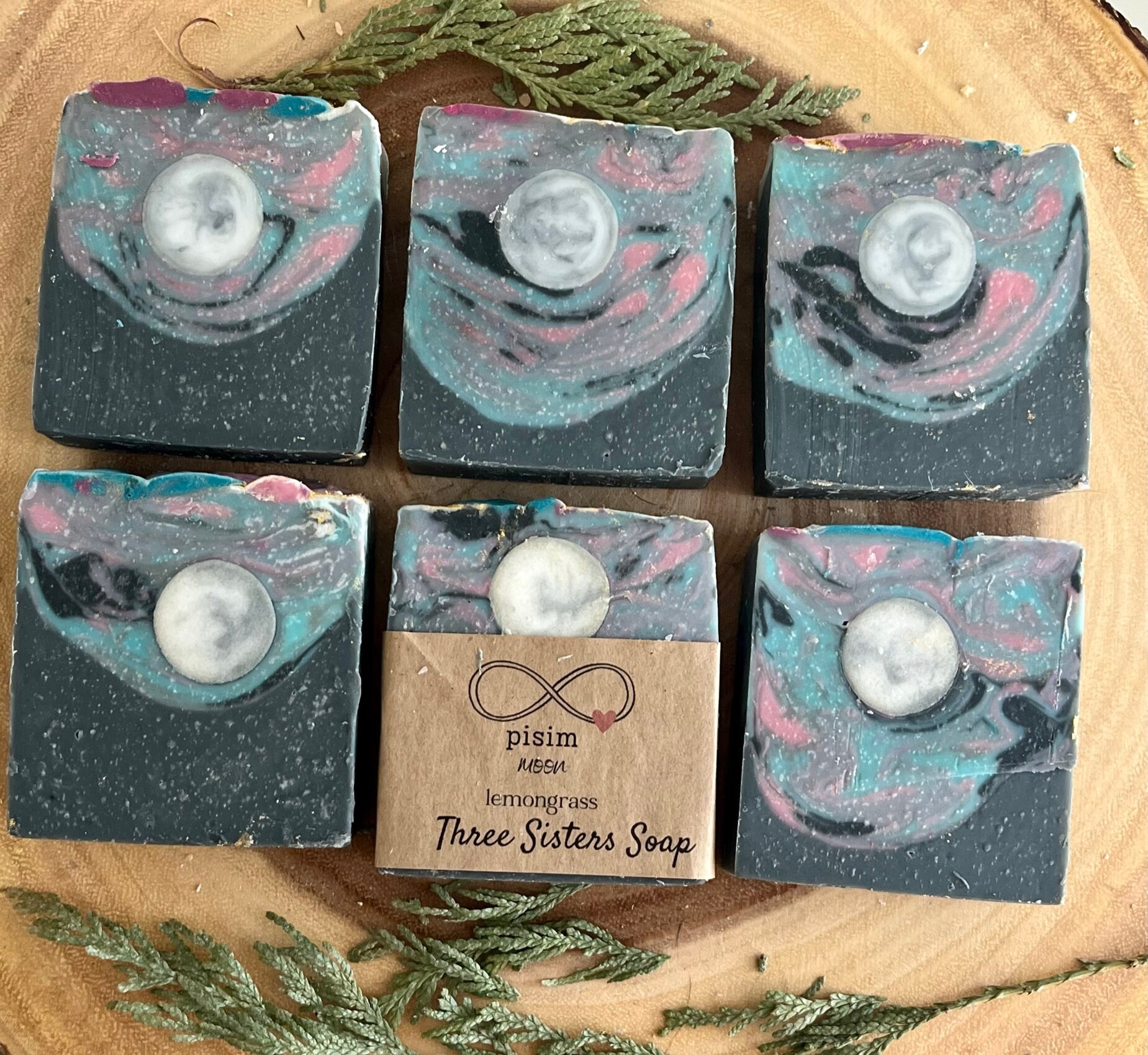 Pisim moon Cold Process Soap Métis Owned - Etsy