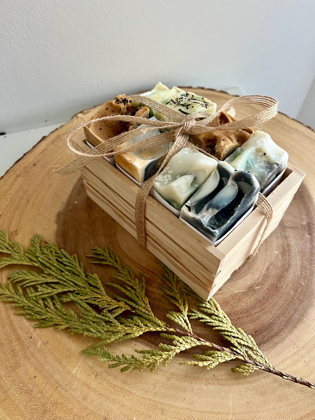 8 Assorted Half Bars in a Crate Beauty Skincare Spa and Cold Process ...