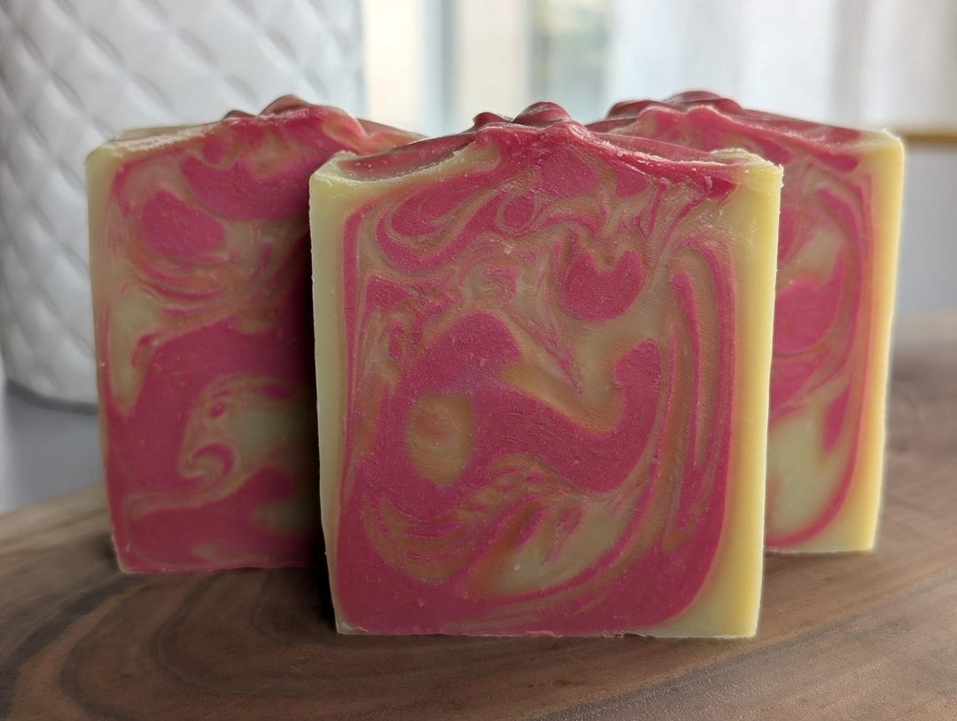 Otehimin (strawberry) Cold Process Soap - Etsy