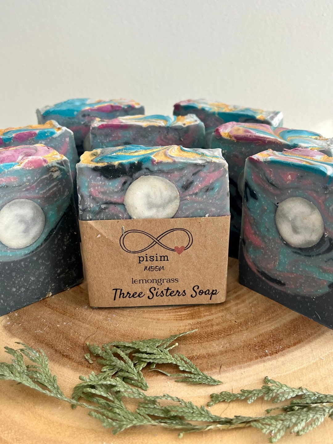 Pisim moon Cold Process Soap Métis Owned - Etsy